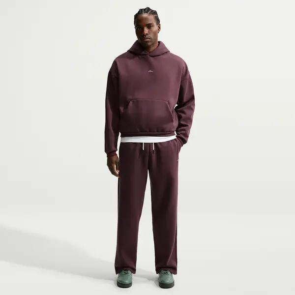 Nike Standard Issue Therma-fit Brushed Open-hem Basketball Pants - Red