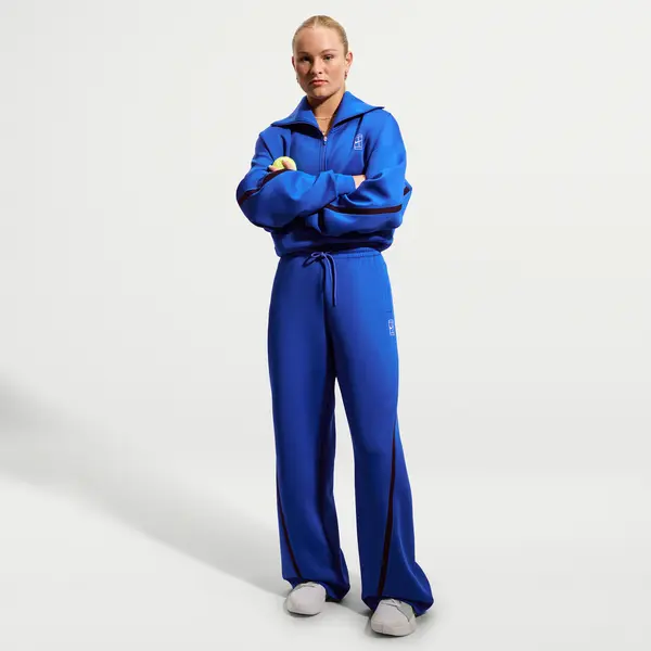 Nike Advantage Dri-fit Mid-rise Tennis Pants - Blue
