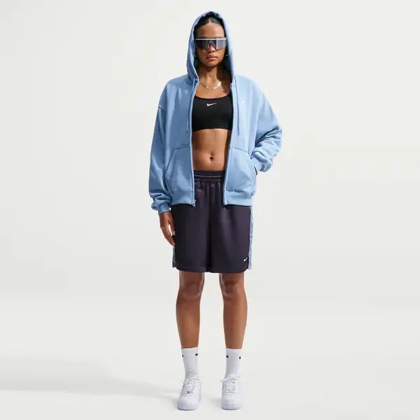 Nike Studio Fleece Medium Weight Oversized Full-zip Hoodie