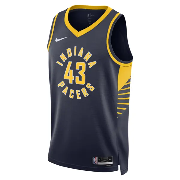 Nike Indiana Pacers Icon Edition Dri-fit Nba Swingman Jersey - Blue
