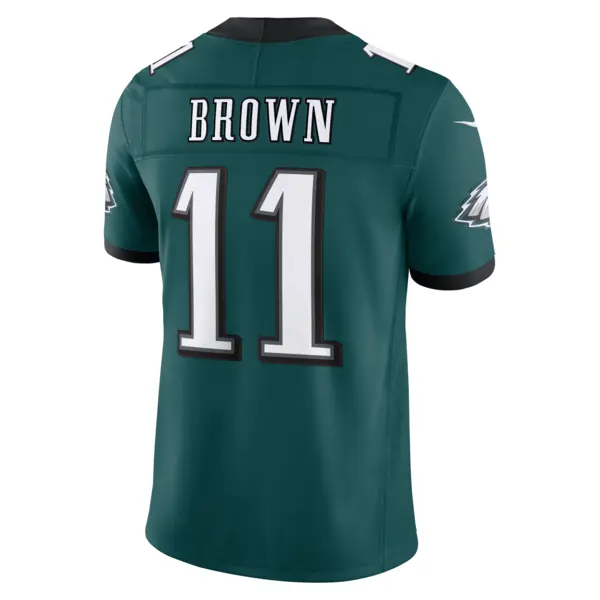 Nike Philadelphia Eagles A.j. Brown Stitched Limited Jersey - Green