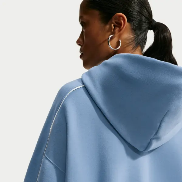 Nike Studio Fleece Medium Weight Cropped Pullover Hoodie