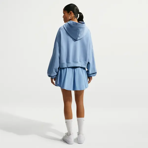 Nike Studio Fleece Medium Weight Cropped Pullover Hoodie