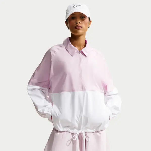 Nike Sportswear Oversized Poplin 1/2-zip Jacket
