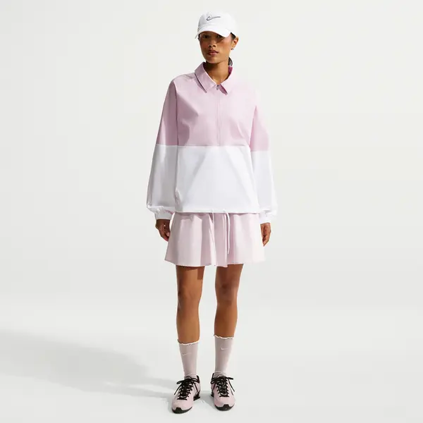 Nike Sportswear Oversized Poplin 1/2-zip Jacket