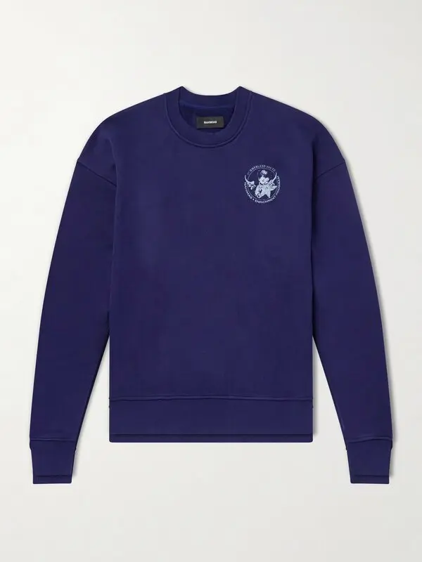 NAHMIAS Youth Enrichment Logo-print Cotton Sweatshirt