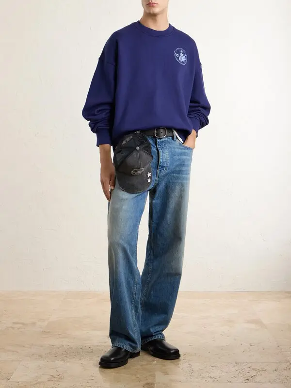 NAHMIAS Youth Enrichment Logo-print Cotton Sweatshirt