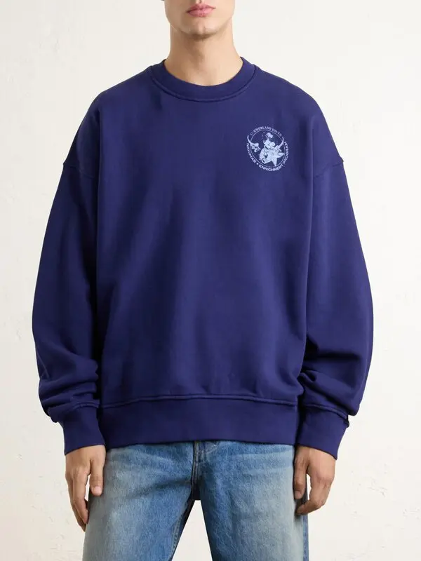 NAHMIAS Youth Enrichment Logo-print Cotton Sweatshirt