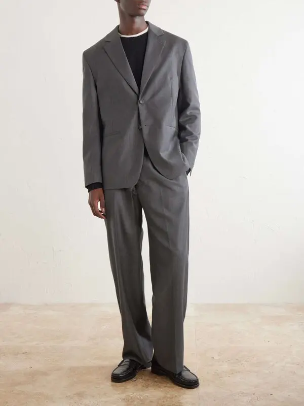 Officine Générale Melvyn Wool, Cashmere And Silk-blend Suit Jacket