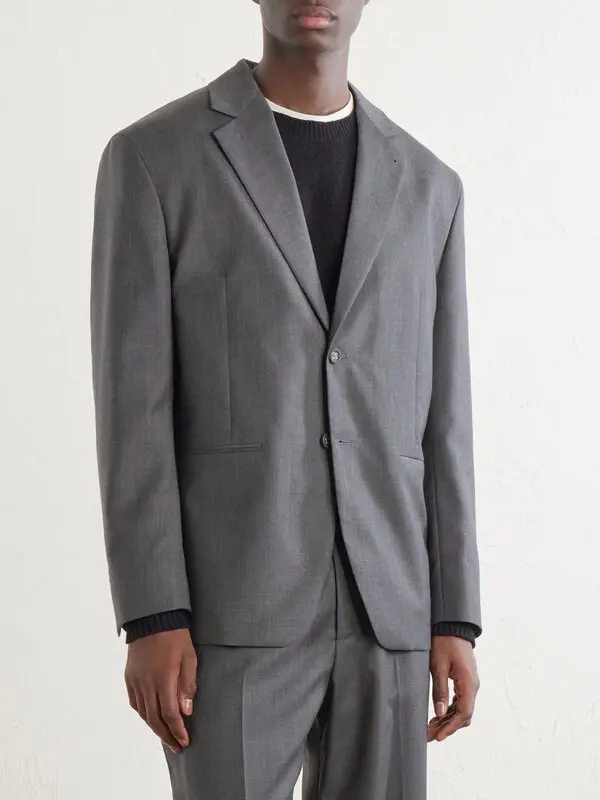 Officine Générale Melvyn Wool, Cashmere And Silk-blend Suit Jacket