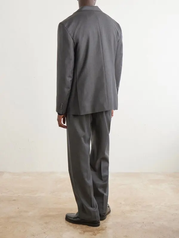 Officine Générale Melvyn Wool, Cashmere And Silk-blend Suit Jacket