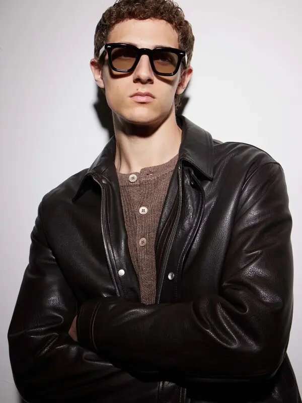 JACQUES MARIE MAGE Leclair Square-frame Acetate Glasses