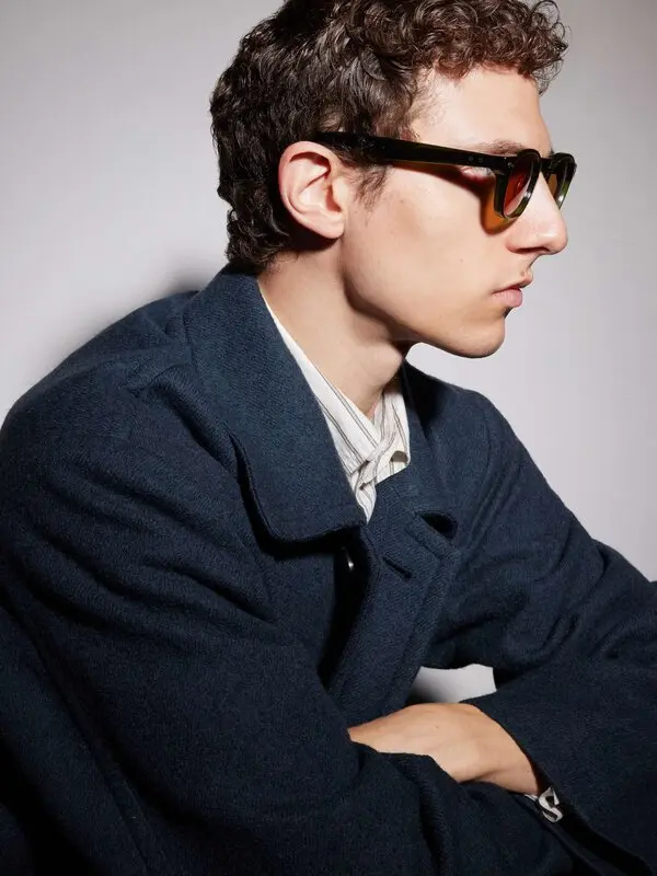 JACQUES MARIE MAGE Zephirin Round-frame Acetate Sunglasses