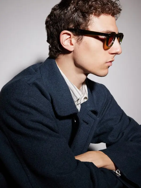 JACQUES MARIE MAGE Zephirin Round-frame Acetate Sunglasses