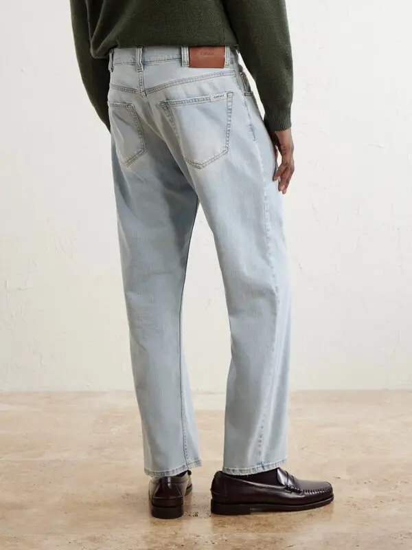 GHIAIA Straight-leg Distressed Jeans