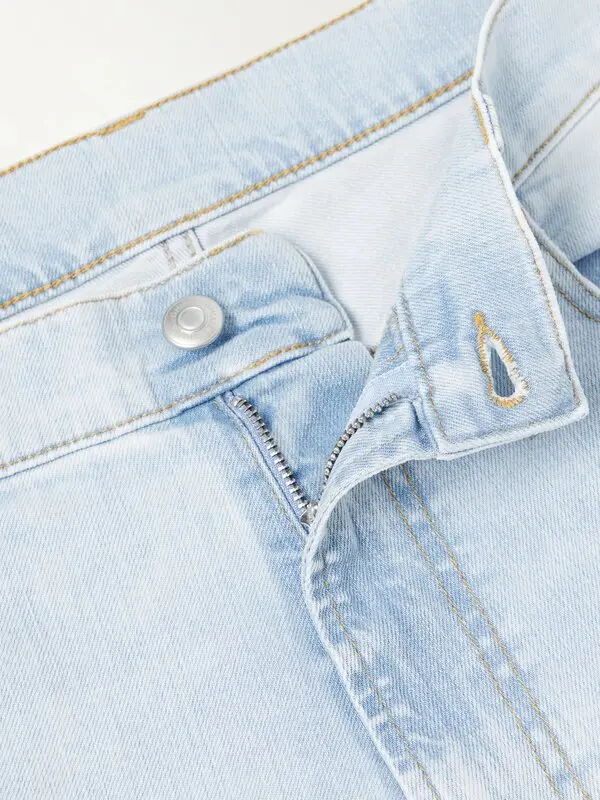 GHIAIA Straight-leg Distressed Jeans