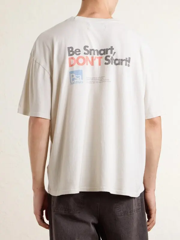 NAHMIAS Psa Printed Cotton-jersey T-shirt