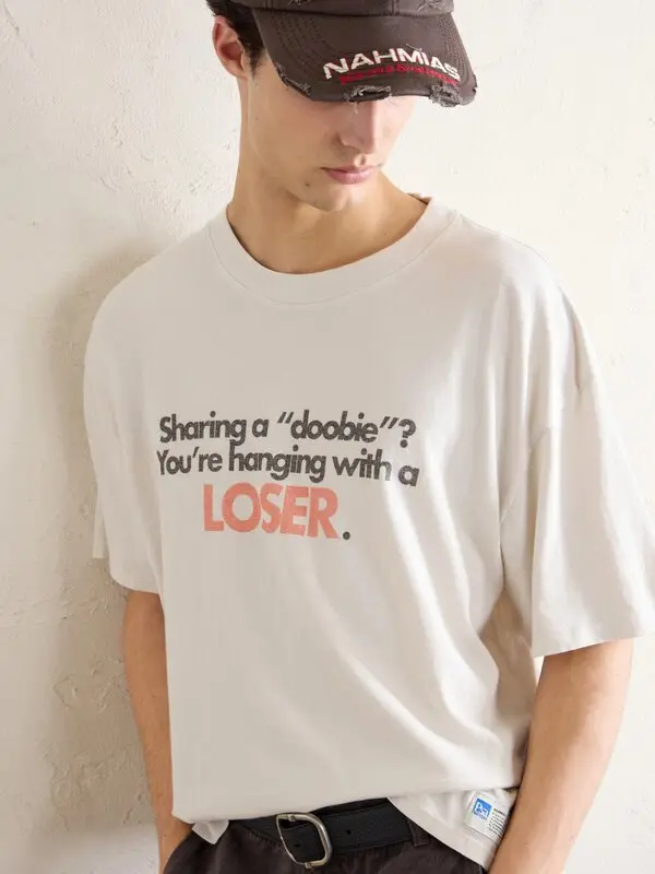 NAHMIAS Psa Printed Cotton-jersey T-shirt