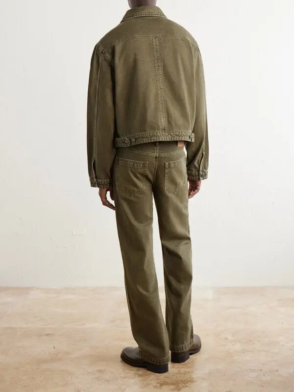 MANAAKI Pita Garment-dyed Organic Denim Jacket