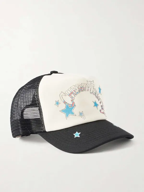 CHERRY LOS ANGELES This Is Cherry Country Canvas And Mesh Trucker Cap
