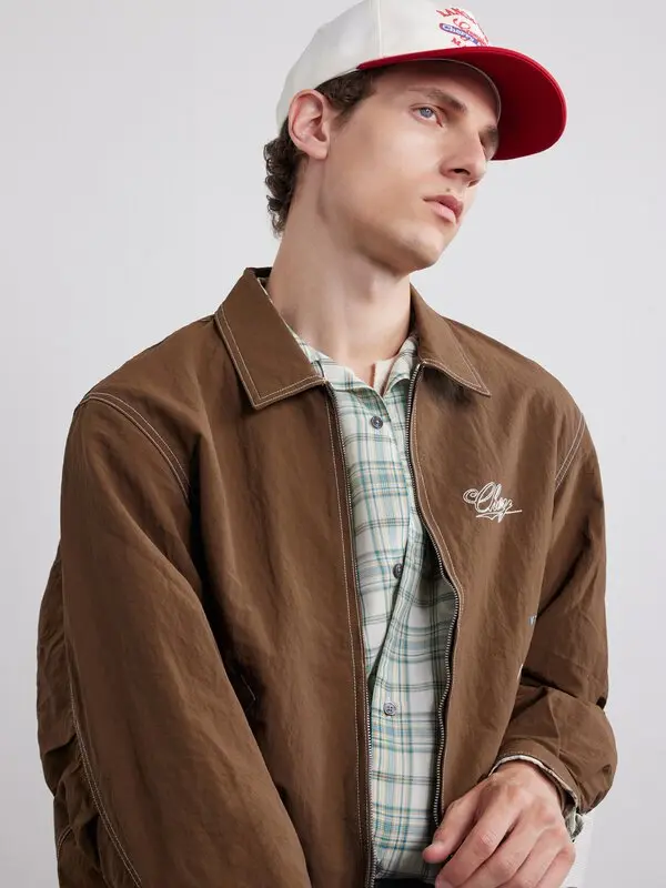 CHERRY LOS ANGELES Embroidered Twill Baseball Cap - White