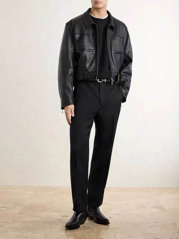 Celine Triomphe-embroidered Cotton-jersey Sweatshirt