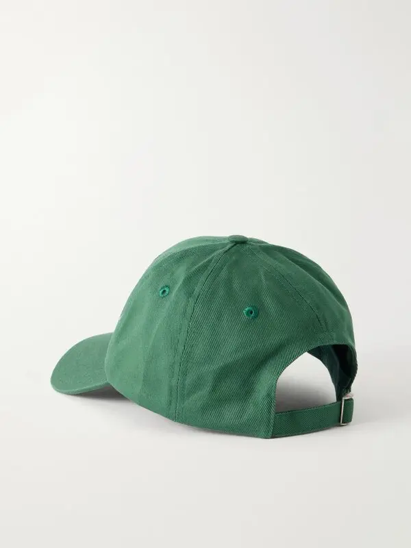 DRAKE'S Embroidered Cotton-twill Baseball Cap