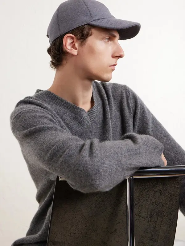 SLOWEAR Zanone Flexwool Baseball Cap