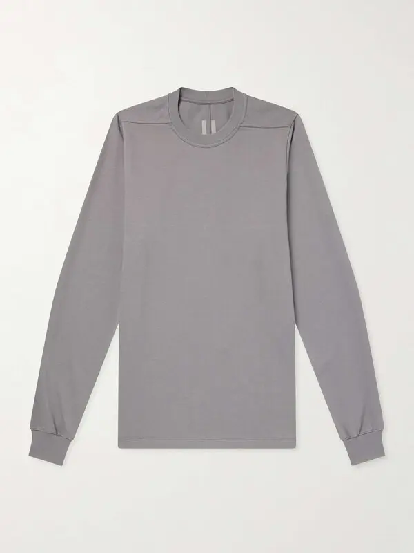 Rick Owens Crewneck Cotton-jersey Shirt