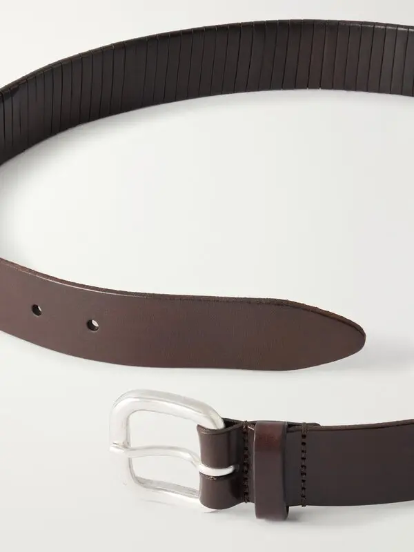 Anderson's Woven Leather Belt
