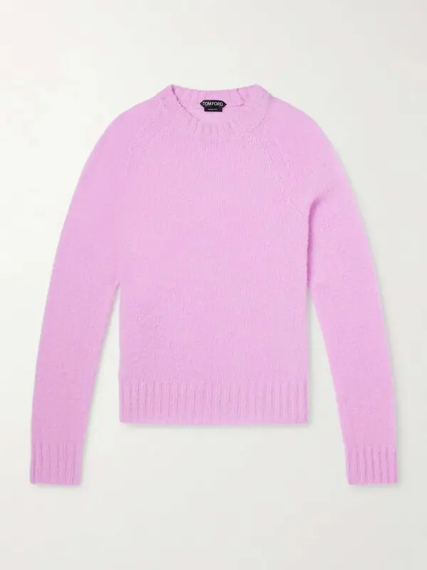 TOM FORD Brushed Cashmere Sweater - Pink
