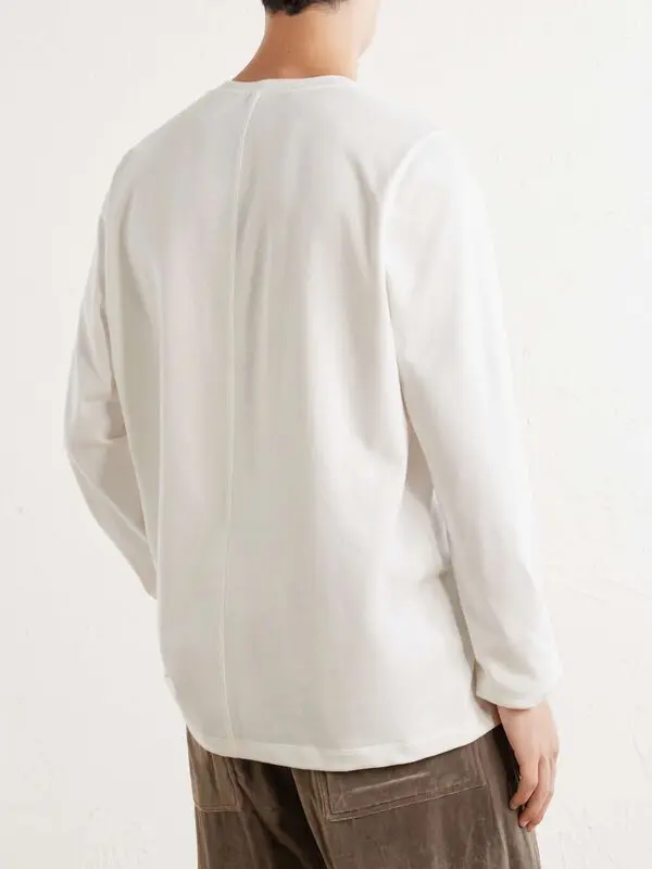Rick Owens Crewneck Cotton-jersey Shirt
