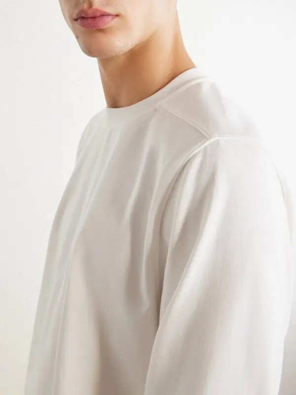 Rick Owens Crewneck Cotton-jersey Shirt