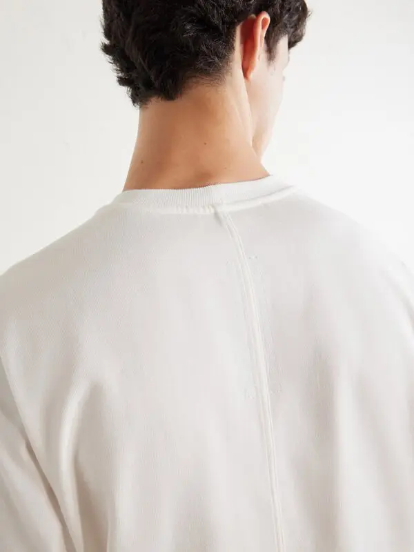 Rick Owens Crewneck Cotton-jersey Shirt