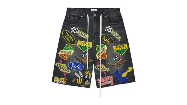 VALE FOREVER Passport Jorts - Black