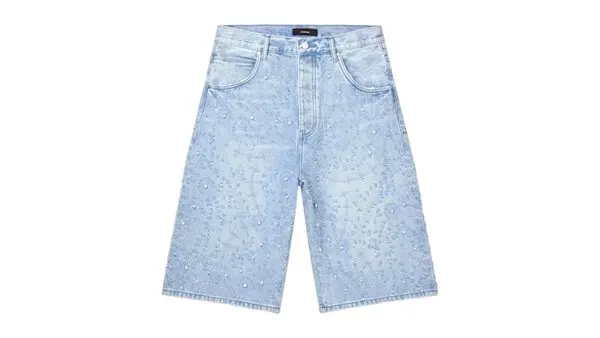 PURPLE BRAND Embellished Lt Short