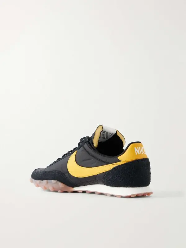 Nike Waffle Racer Nylon, Suede And Leather Sneakers