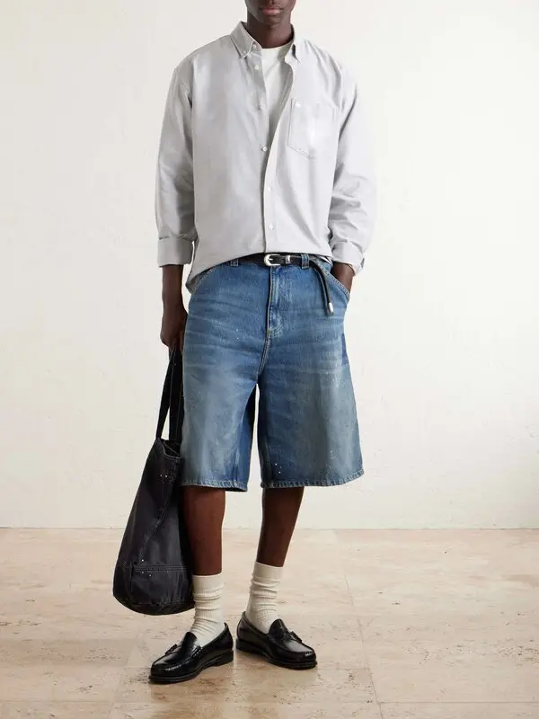 Carhartt Work In Progress Straight-leg Denim Shorts