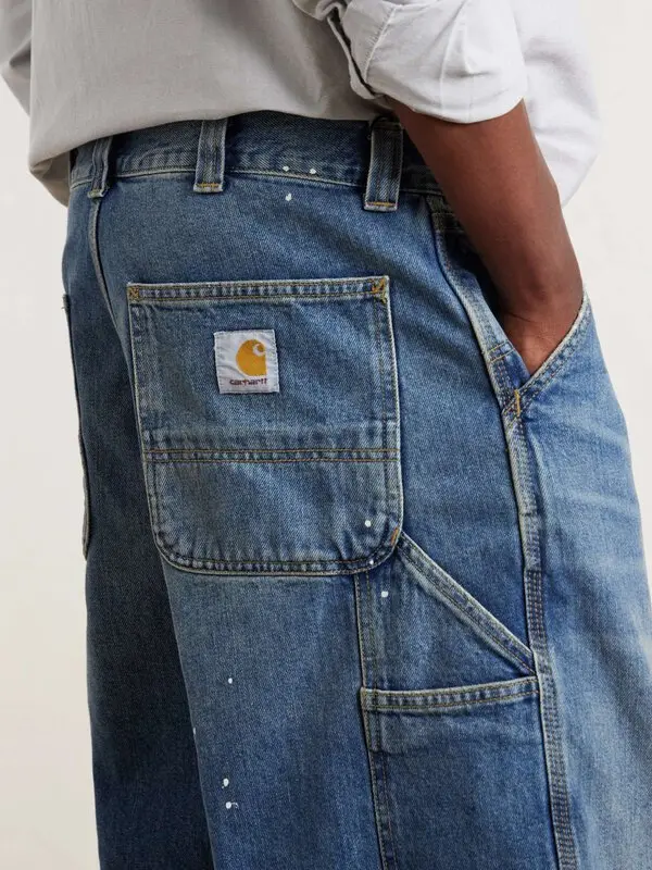 Carhartt Work In Progress Straight-leg Denim Shorts