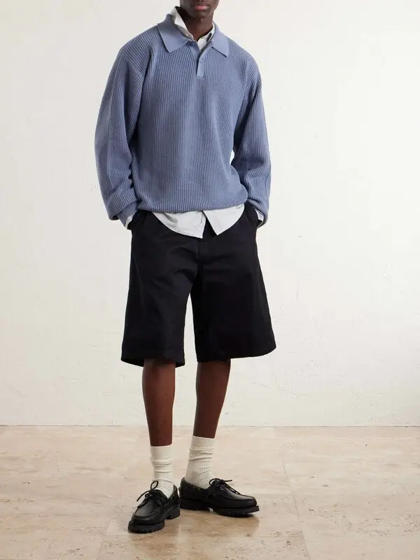 Carhartt Work In Progress Brader Straight-leg Cotton-twill Shorts