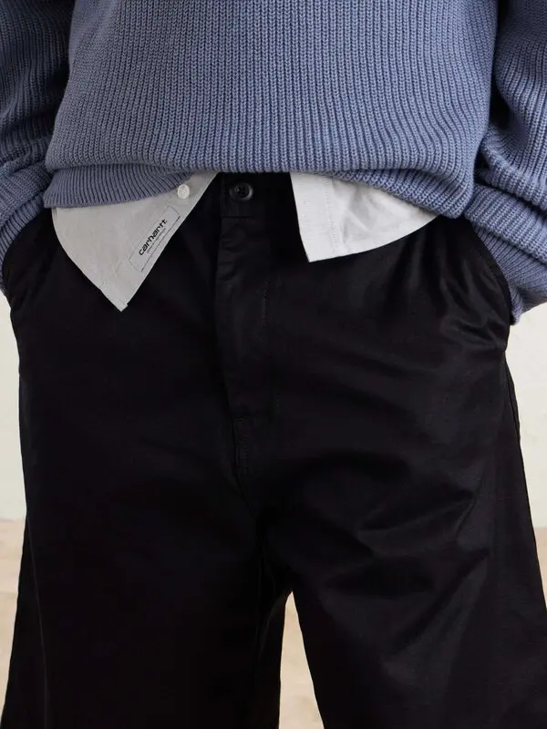 Carhartt Work In Progress Brader Straight-leg Cotton-twill Shorts