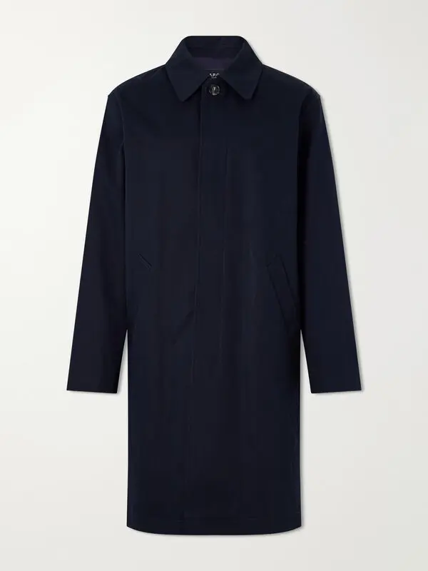 A.p.c. Mac Duras Cotton Mac Coat