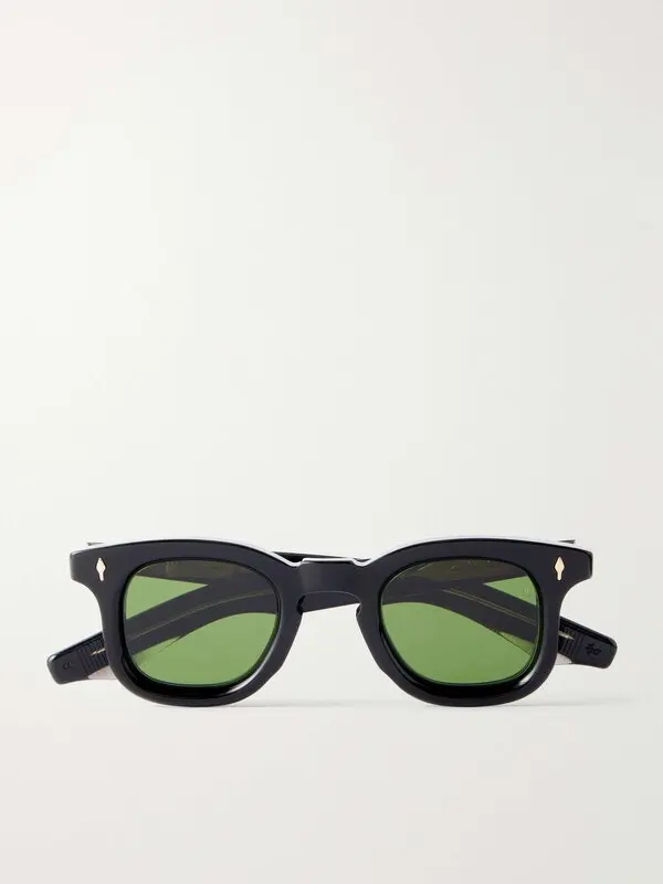 JACQUES MARIE MAGE Devaux Round-frame Acetate Sunglasses