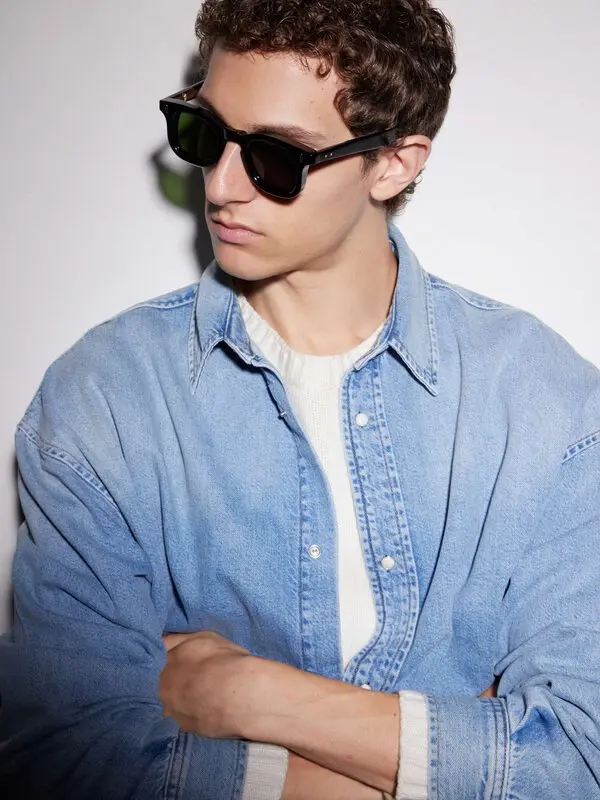 JACQUES MARIE MAGE Devaux Round-frame Acetate Sunglasses