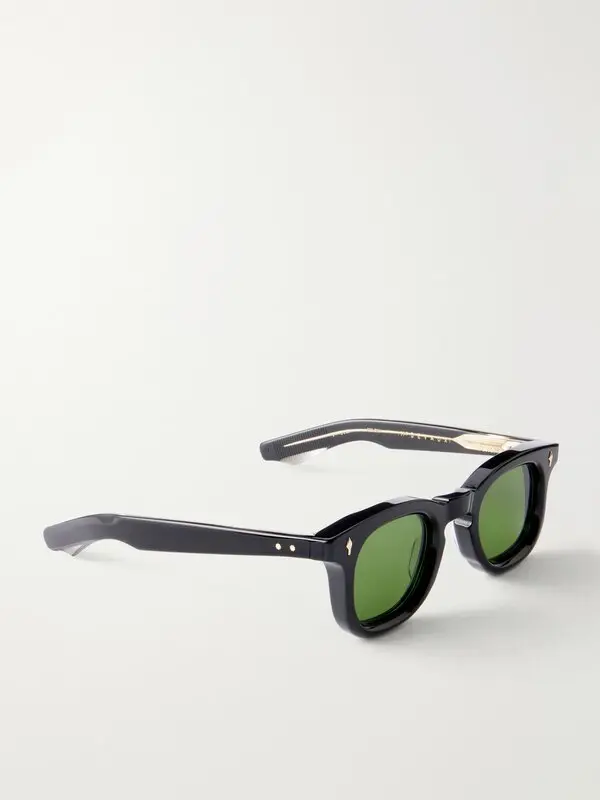 JACQUES MARIE MAGE Devaux Round-frame Acetate Sunglasses