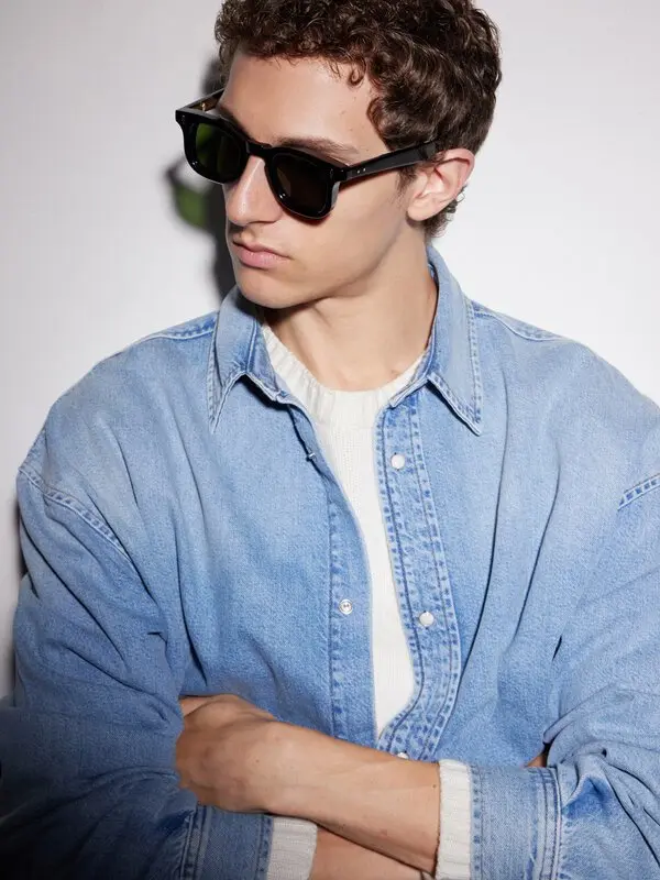JACQUES MARIE MAGE Devaux Round-frame Acetate Sunglasses