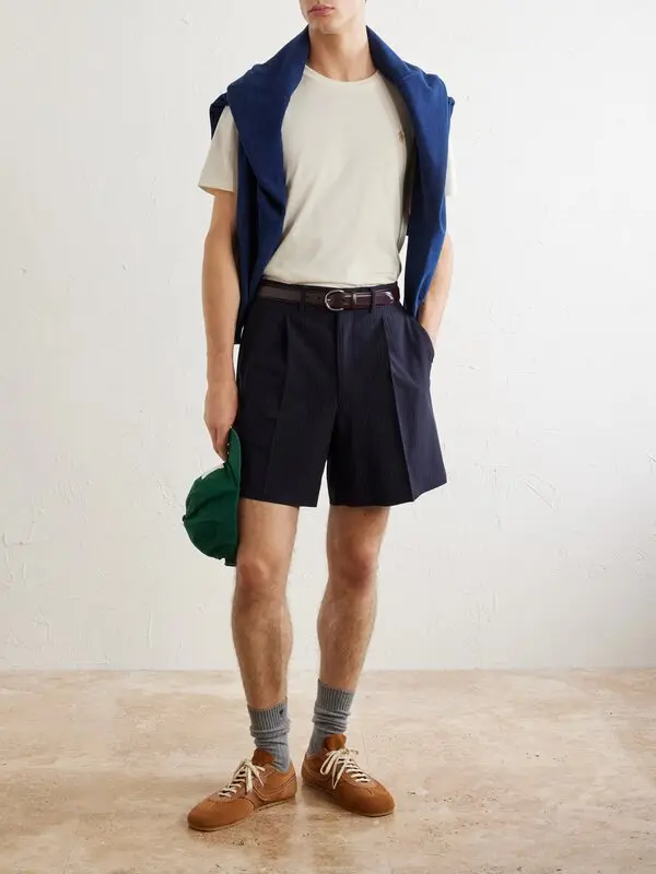 Polo Ralph Lauren Logo-embroidered Cotton-jersey T-shirt - Neutrals