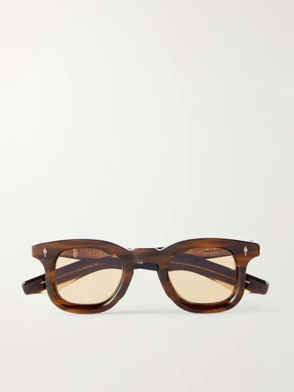 JACQUES MARIE MAGE Devaux-round Frame Acetate Sunglasses