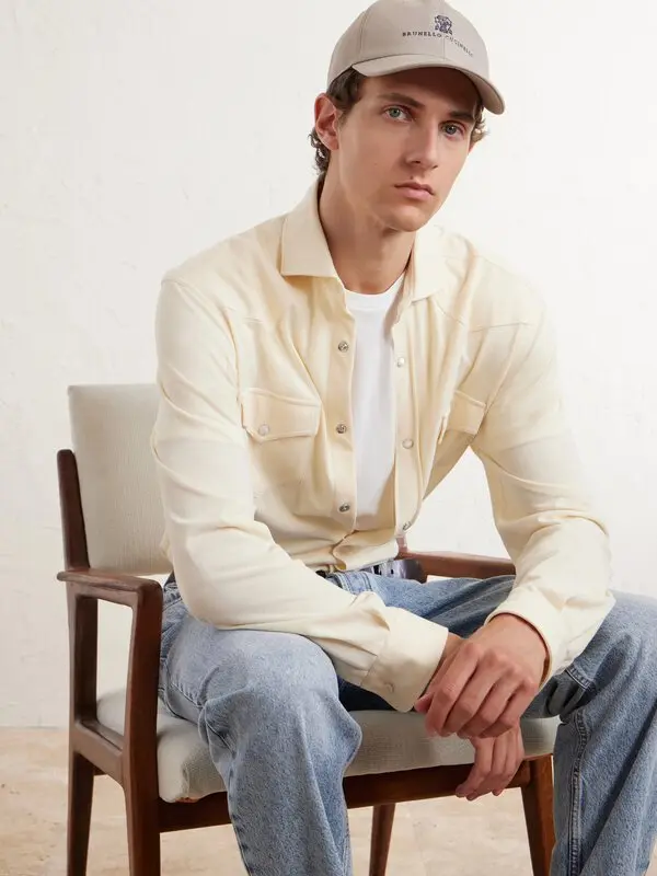 Brunello Cucinelli Cotton-twill Baseball Cap