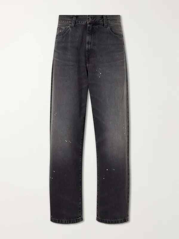 Carhartt Work In Progress Landon Straight-leg Jeans - Black